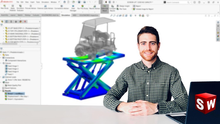 Finite Element Analysis. SolidWorks Simulation. P2: CONTACTS - Coupon Finite Element Analysis. SolidWorks Simulation. P2: CONTACTS - Coupon