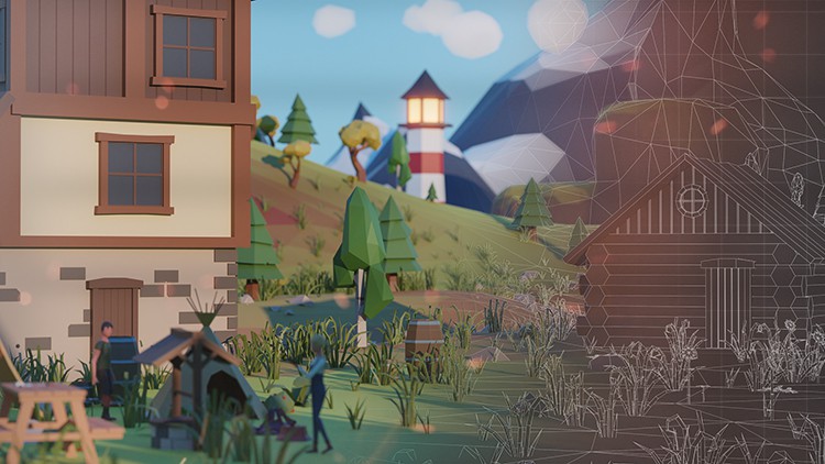 Blender Low Poly Environment Course Blender Low Poly Environment Course